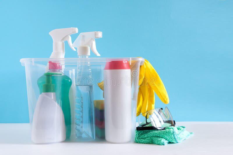 Cleaning Tools for Different Surfaces in the Premises. Concept of ...