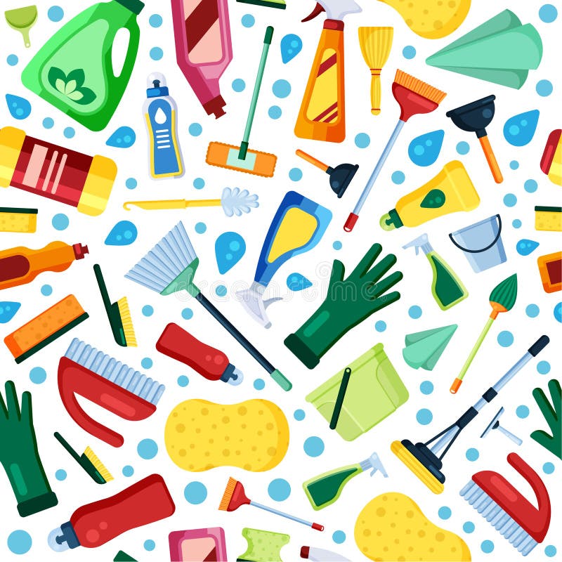 Vector Work Tools Seamless Pattern Stock Photos - Free & Royalty-Free ...