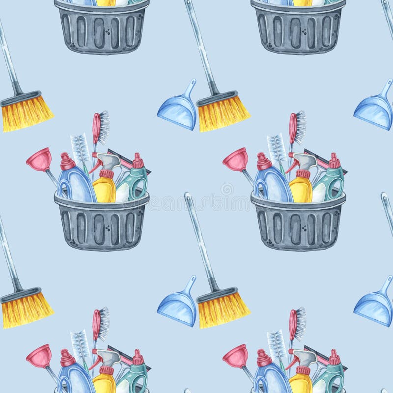 589 Cleaning Tools Pattern Background Stock Photos - Free & Royalty ...