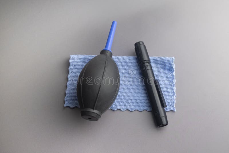 Cleaning Tools or Cleaning Set To Keep Camera Lenses Clean Stock Photo ...