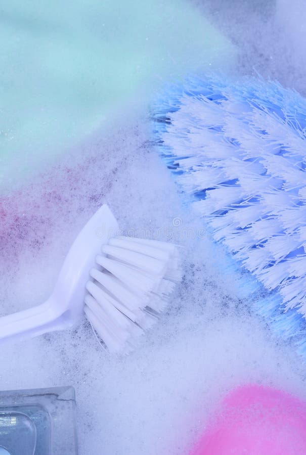 Cleaning tools and washing stock image. Image of domestic - 34505289
