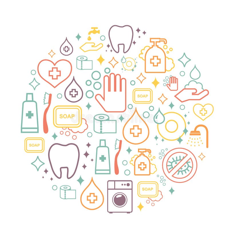 Hygiene Tools Stock Illustrations – 9,632 Hygiene Tools Stock ...