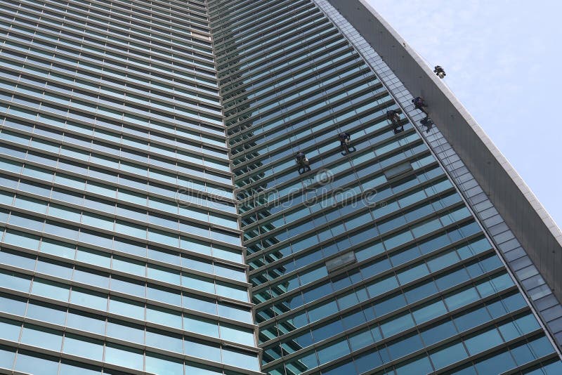 Window cleaning stock photo. Image of industry, cucoloris - 42429496