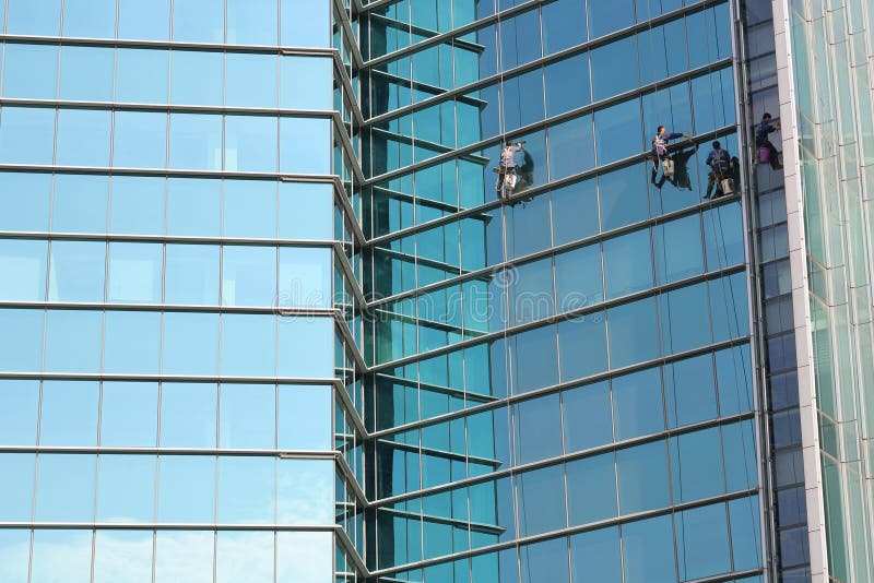 Window cleaning stock photo. Image of industry, cucoloris - 42429496