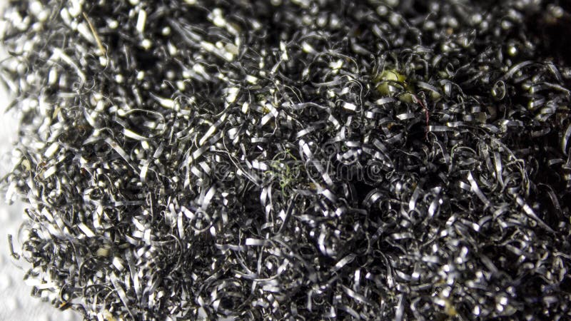 Cleaning Wire White Background Closeup Stock Image - Image of cleaning ...