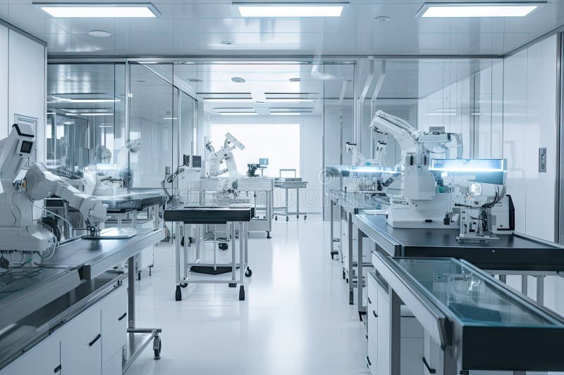 Cleanroom with Multiple Micro-robotic Devices Performing Precise ...