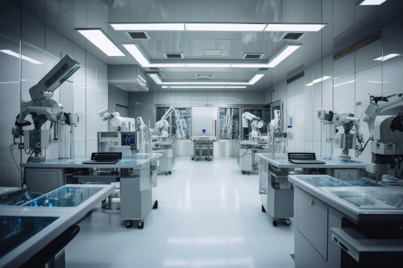 Cleanroom with Multiple Micro-robotic Devices Performing Precise ...