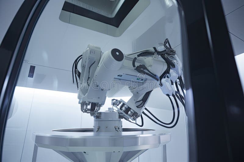 Cleanroom Robot, Performing Delicate with Precision and Accuracy Stock ...