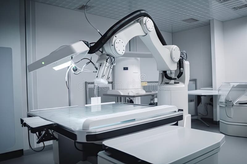 Cleanroom Robot Performing Delicate and Critical on Human Patient Stock ...