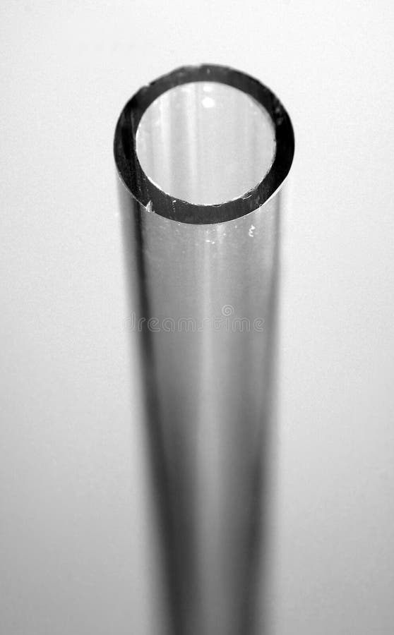 Clear Acrylic Pipe stock image. Image of metal, pipeline - 17532483