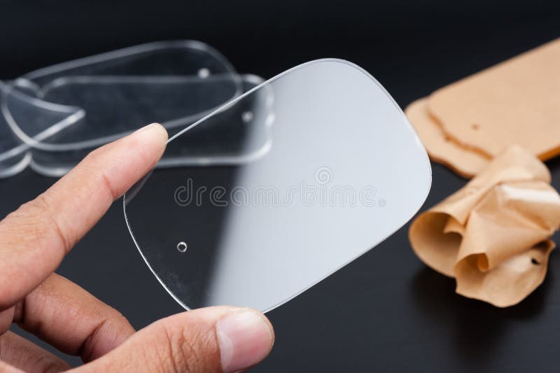 Clear acrylic template stock image. Image of form, plastic - 188695725