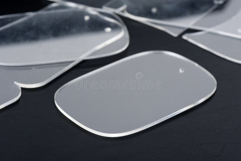 Clear acrylic template stock photo. Image of template - 188695736