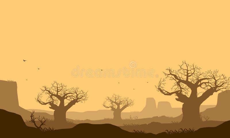 A Clear Afternoon Sky with a Good View of Nature from the Edge of the ...