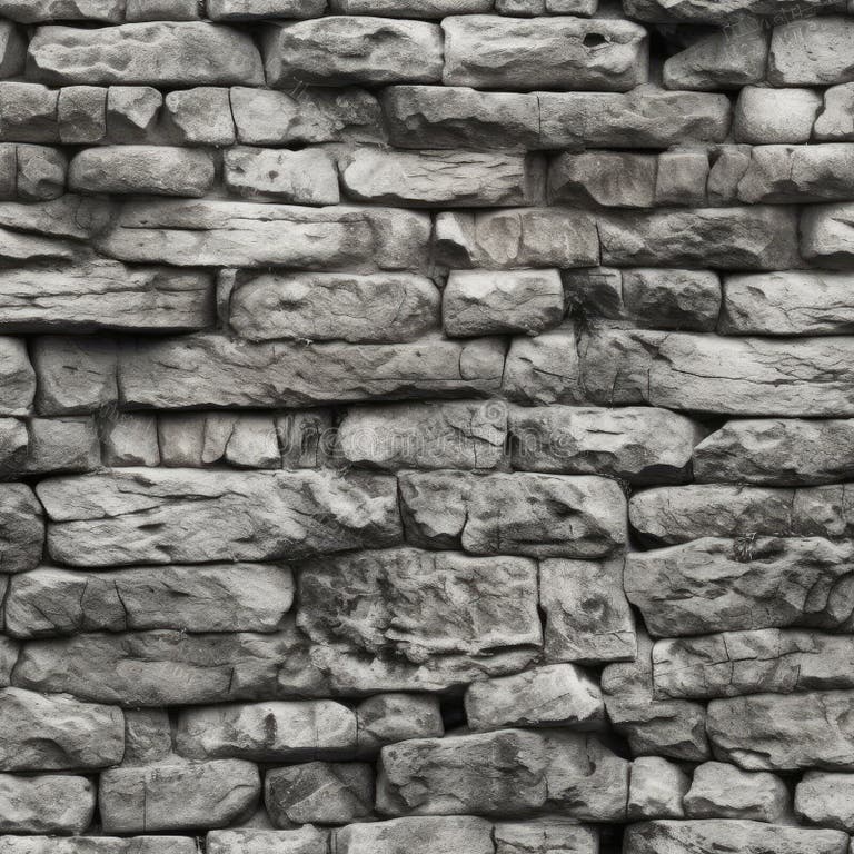 Clear Aztec Stone Wall Texture for Backgrounds and Designs. Stock ...