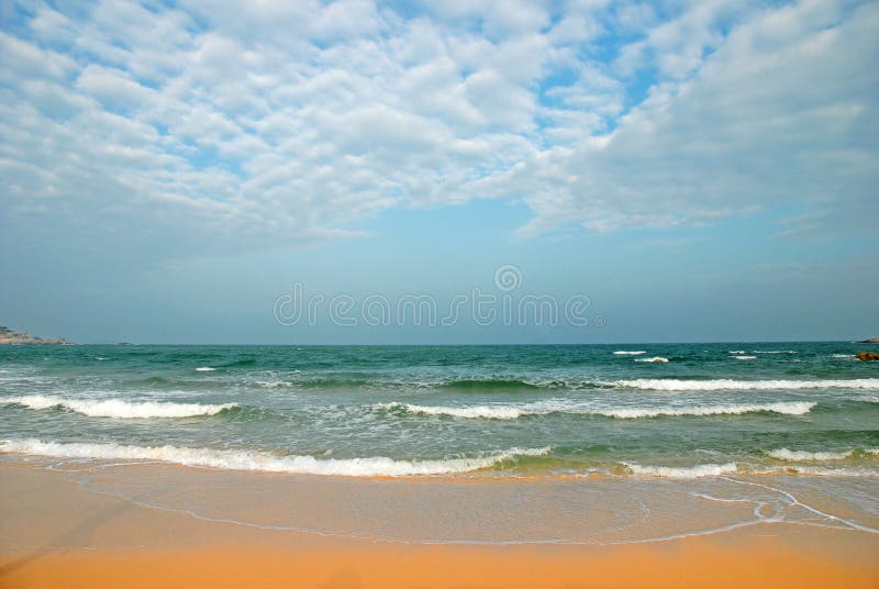 Clear Beach stock photo. Image of waves, seashore, sand - 7396142