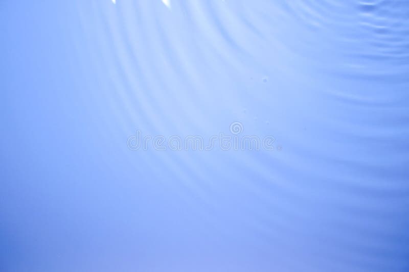 Clear Blue Natural Waves with a Shimmer Stock Photo - Image of ...