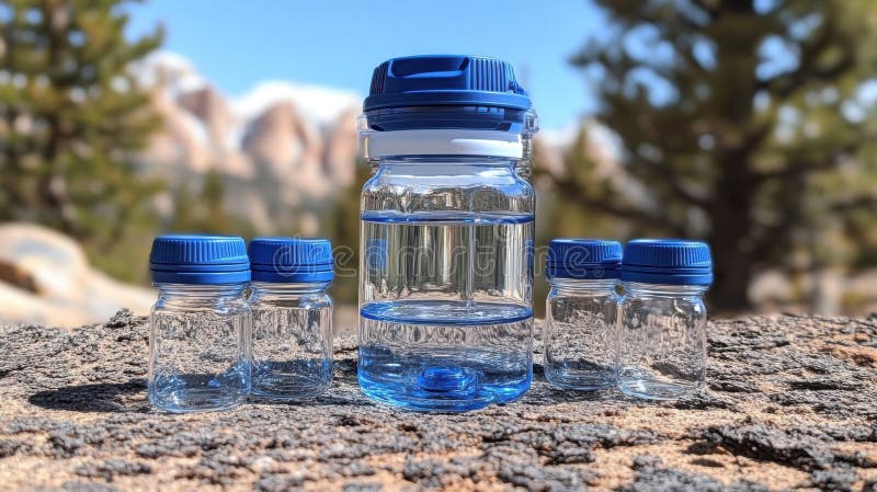 Hydration Station: Outdoor Adventure Stock Photo - Image of collection ...