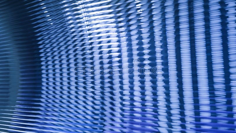 Clear Blue Polycarbonate Plastic Texture Used As Background. Stock ...