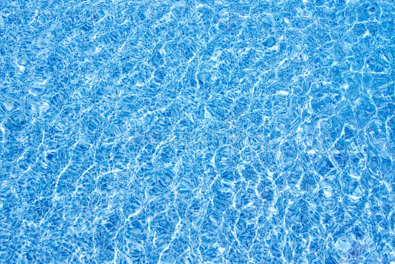 Clear Blue Pool Water Background Stock Image - Image of texture, summer ...