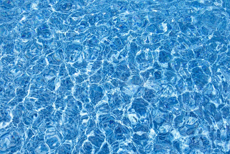 Clear Blue Pool Water Background Stock Image - Image of blue, clear ...