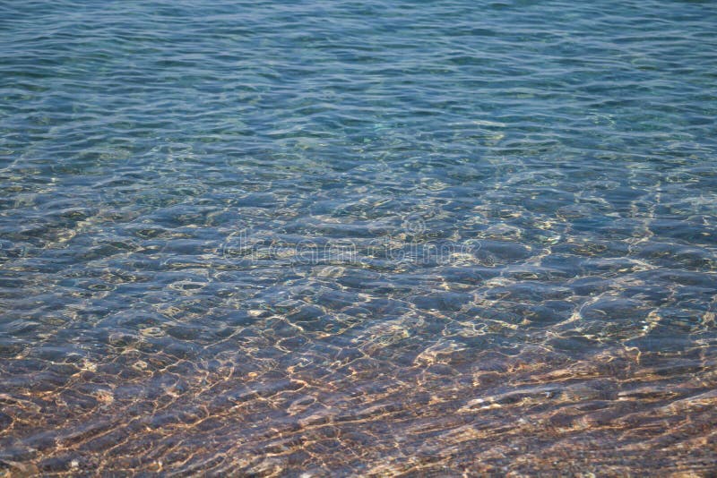 Clear blue sea water stock photo. Image of water, pool - 74742662