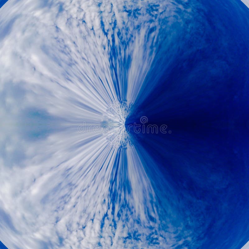 Clear Blue Skies White Grey Clouds Abstract Art Stock Photo - Image of ...