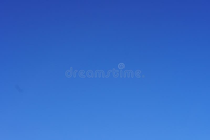 Clear Blue Sky in the Afternoon Time. Stock Image - Image of afternoon ...