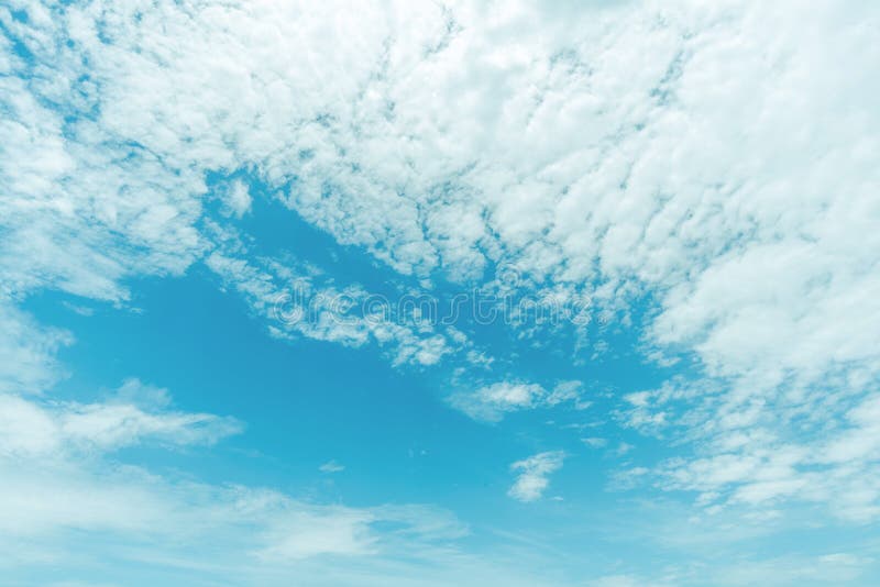 Clear Blue Sky Background,clouds with Background. Stock Photo - Image ...