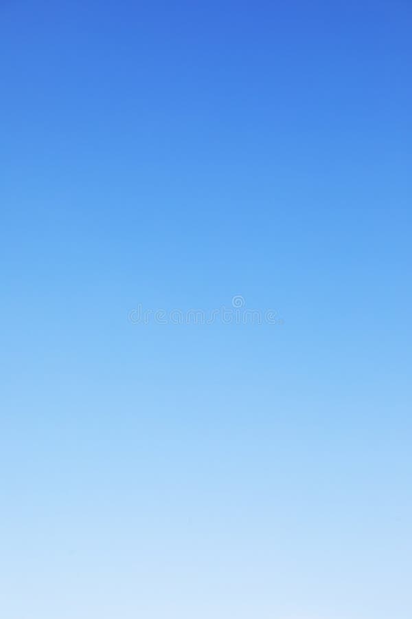 Clear Blue Sky Background and Empty Space for Your Design, No Cloud ...