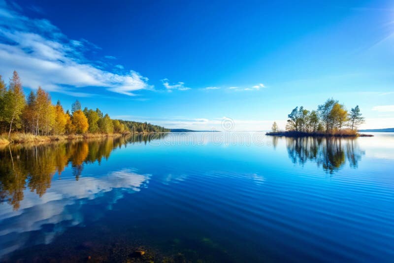 Clear Blue Sky, Cloudless stock illustration. Illustration of wide ...