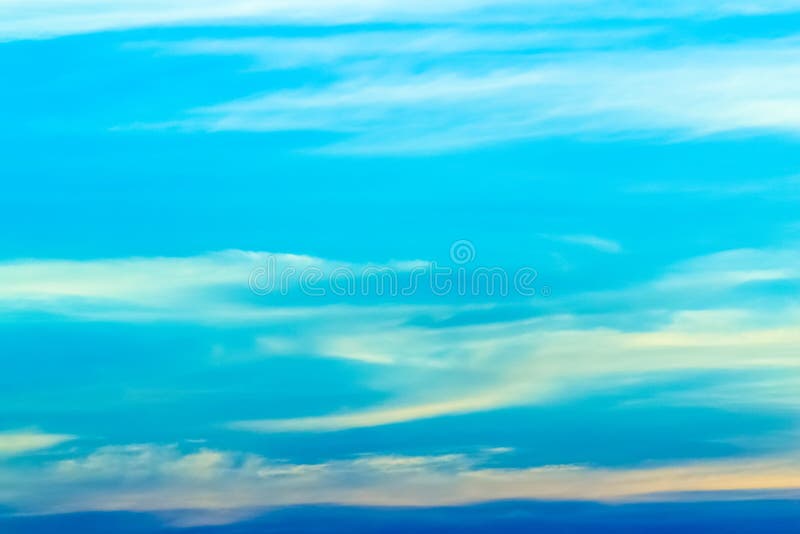 Clear Blue Sky Day with the Wind Blowing. Stock Image - Image of heaven ...