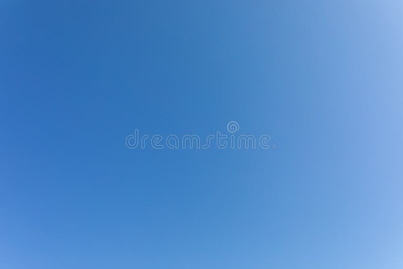 Clear Blue Sky. Gradient from Dark To Light Stock Image - Image of ...