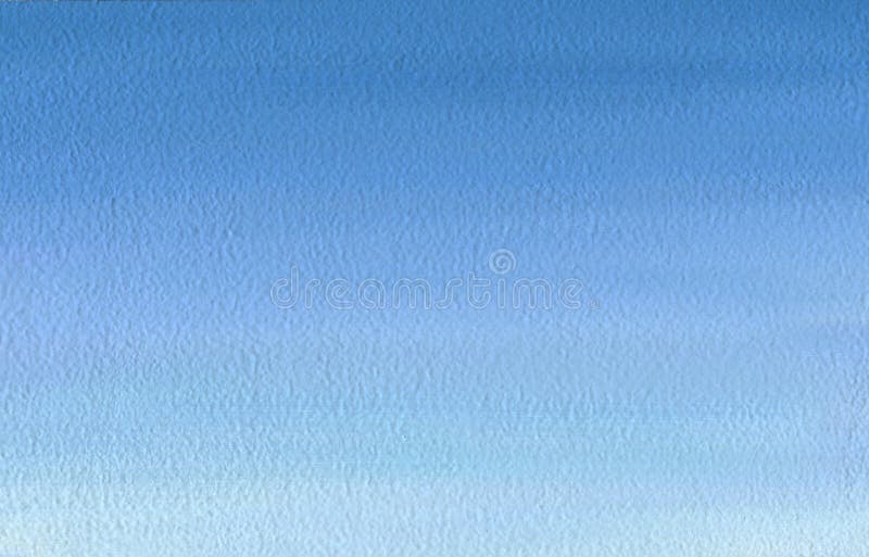 Clear Blue Sky with Gradient from Pale To Rich Tone. Stock Illustration ...