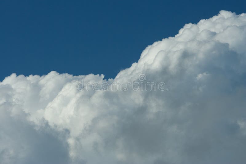 Stormy Looking Clouds with Blue Sky Stock Photo - Image of space ...