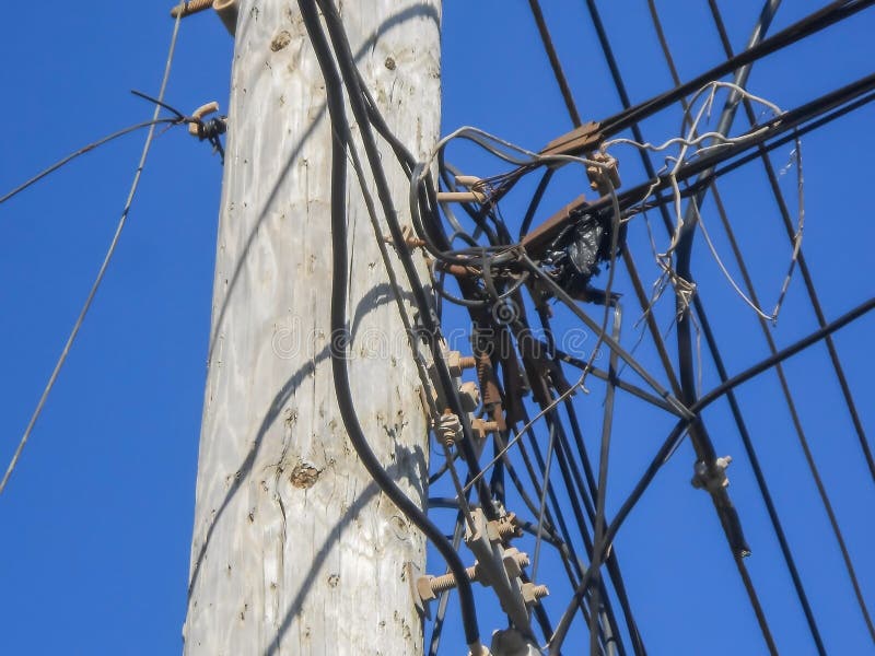 Multiple Cable Connections stock image. Image of cables - 135747311