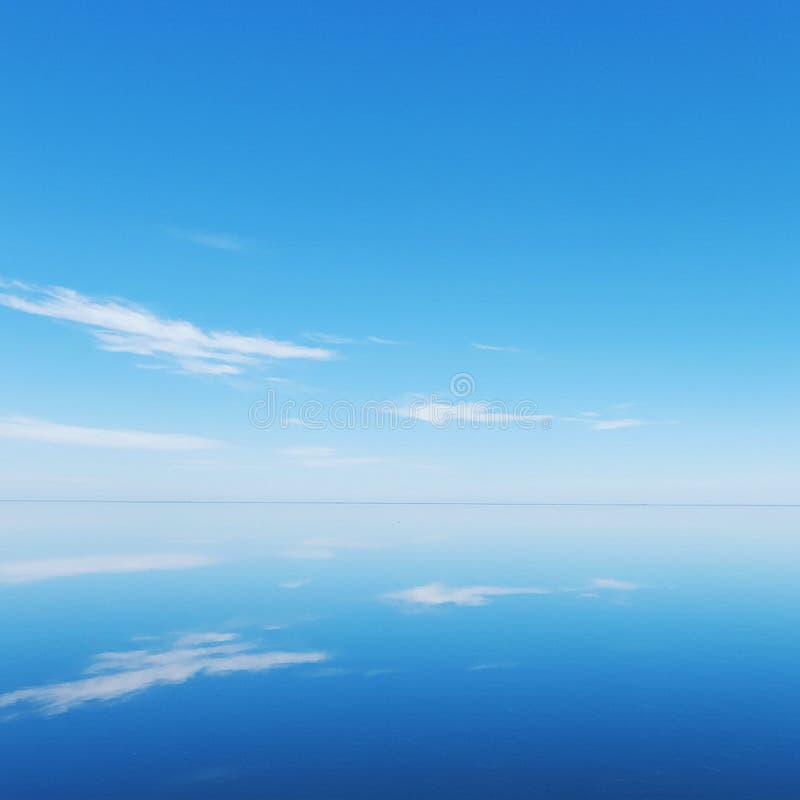 Calm Mirror Like Blue Water Stock Illustrations – 1,344 Calm Mirror ...