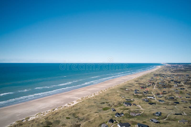 Clear Blue Water on the Beach in Denmark Stock Image - Image of denmark ...