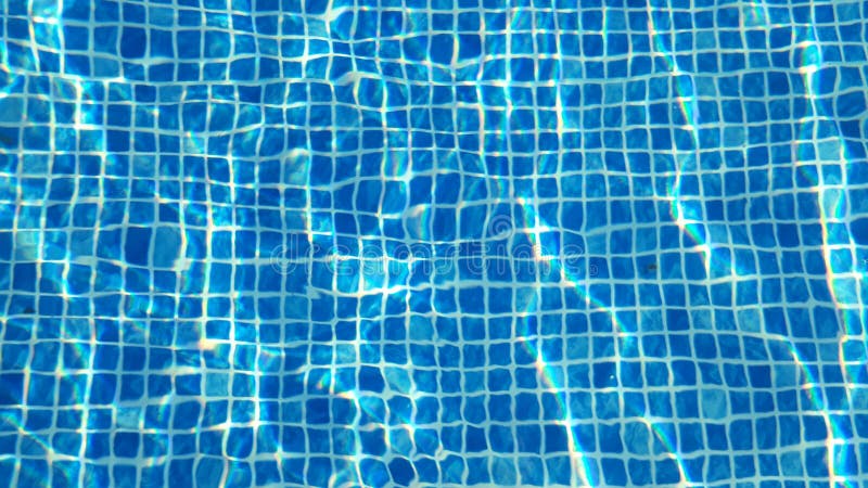 Clear Blue Water in a Swimming Pool Stock Photo - Image of pool, clear ...