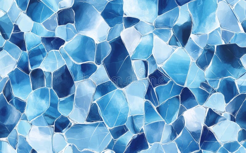 Clear Blue Water Texture with Light Reflections Creating a Peaceful ...