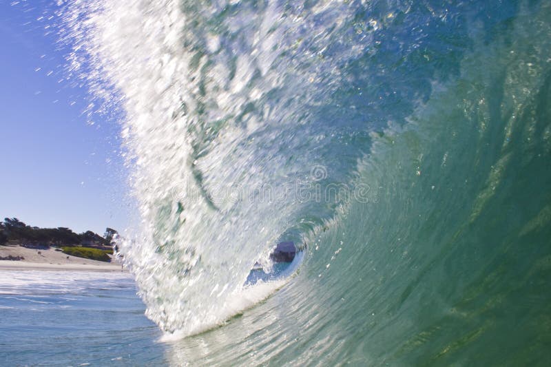 Clear Blue Wave Picture. Image: 15177876