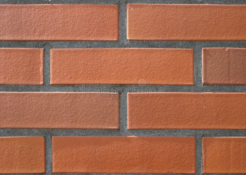 Clear brick wall stock photo. Image of orange, background - 113724