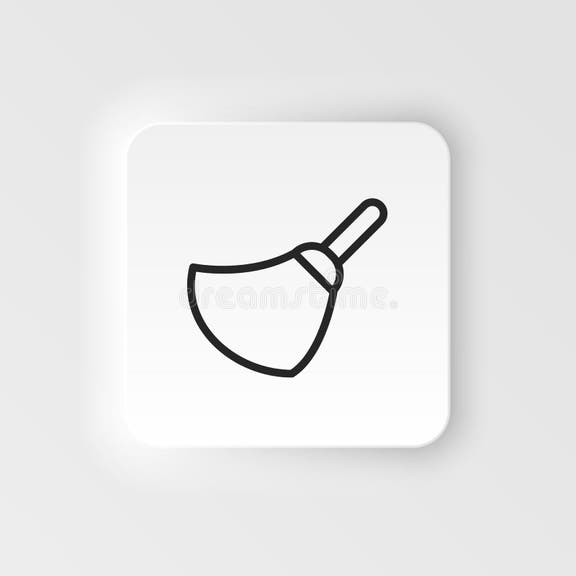 Clear, Broom Vector Icon. Element of Design Tool for Mobile Concept and ...