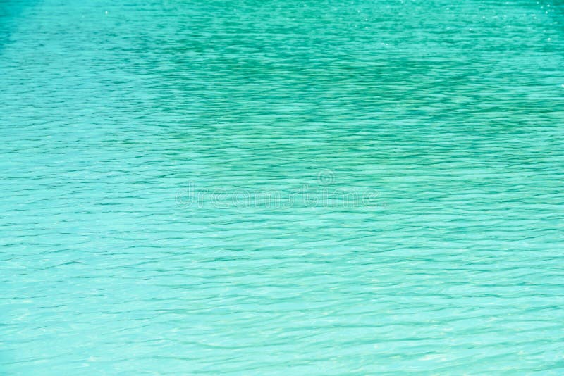 Clear Sky and Calm Sea or Ocean Water Surface Stock Photo - Image of ...