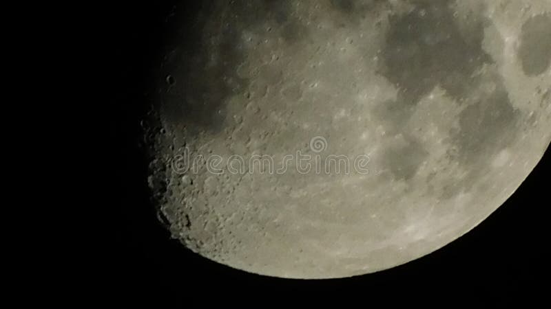 Southern Part of Our Moon Up Close Stock Image - Image of circle ...
