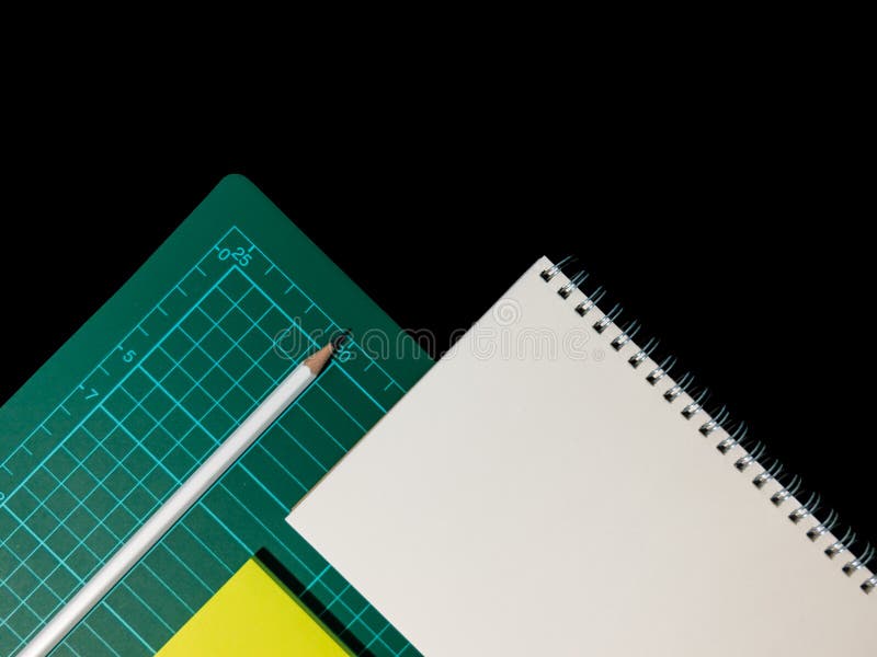 Clear Color Note Book Opened for Note or Lecture Note or Memo for ...