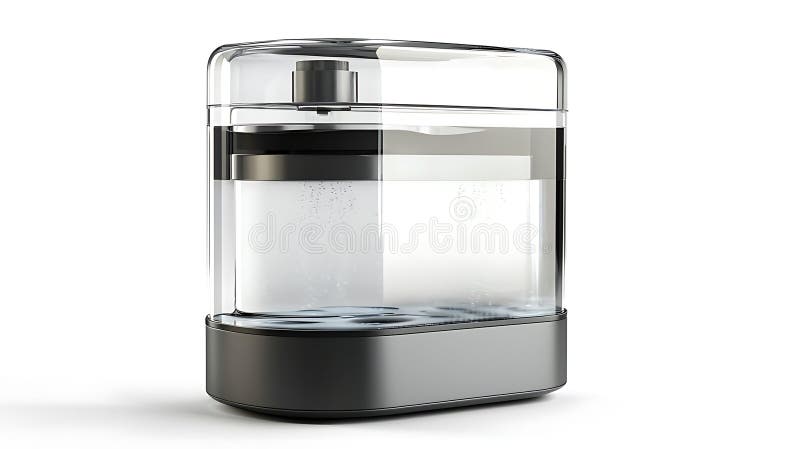 A Clear Container with Water in it Stock Illustration - Illustration of ...