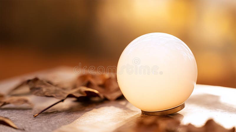 Clear Crystal Ball and Stand Isolated in White Back with Shadow. Stock ...