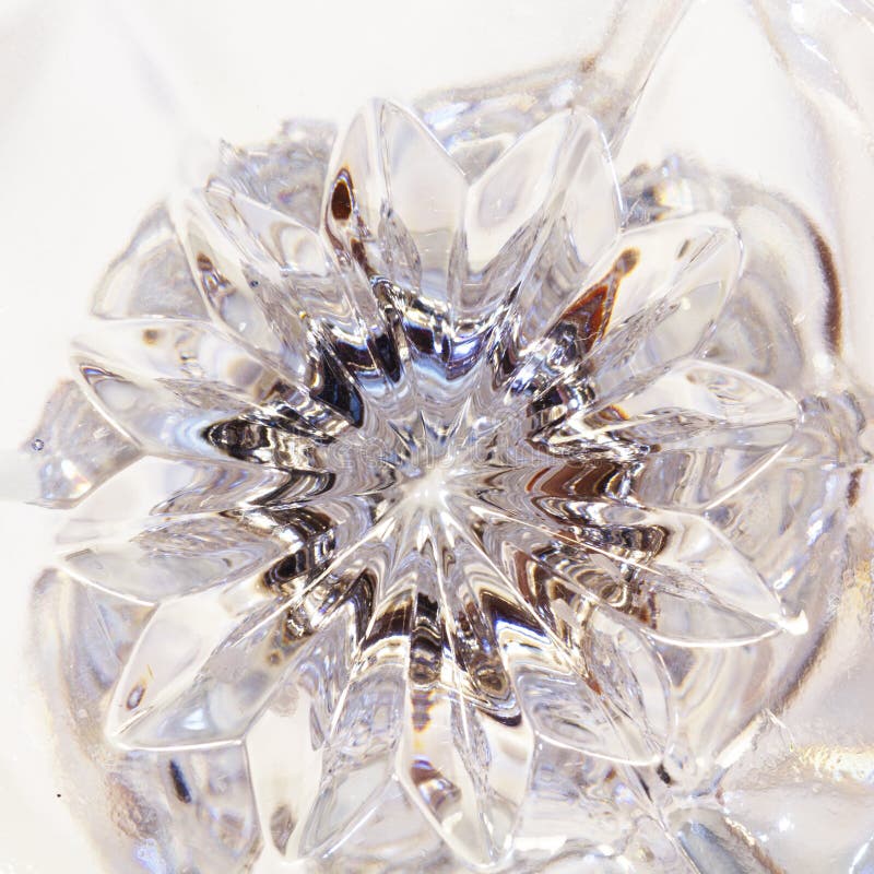 Clear Crystal Glass stock image. Image of diamond, ornate - 67664499