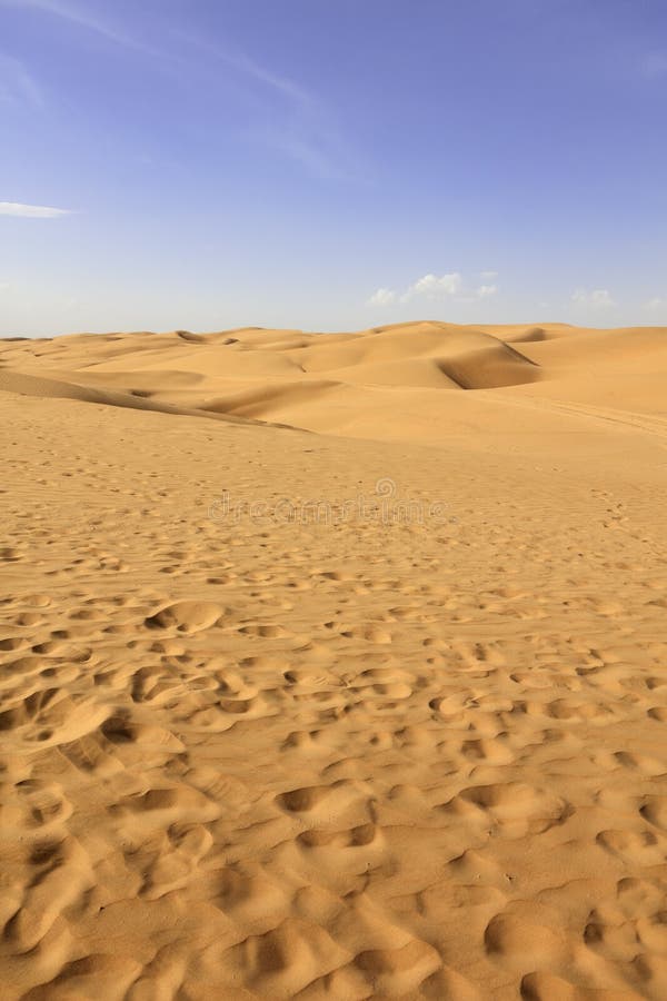 Desert on the Clear Day, Adobe Rgb Stock Photo - Image of dusty ...