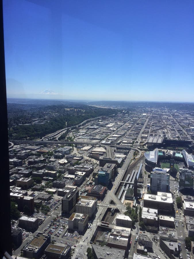 SkyView observatory editorial stock image. Image of seattle - 115015119